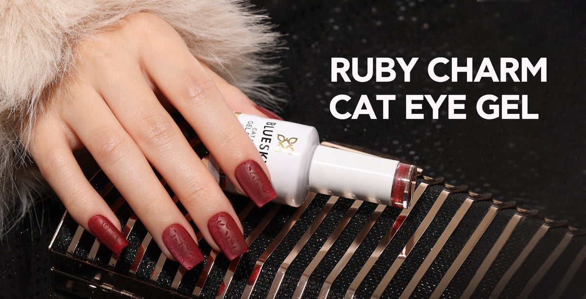 Ruby Charm Cat Eye Gel – BLUESKY