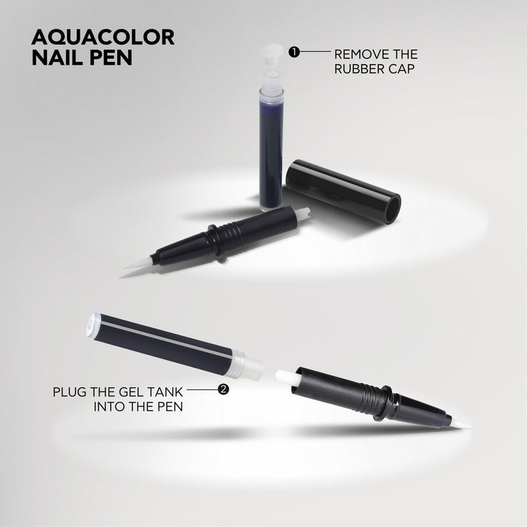 Aquacolor Nail Pen – BLUESKY