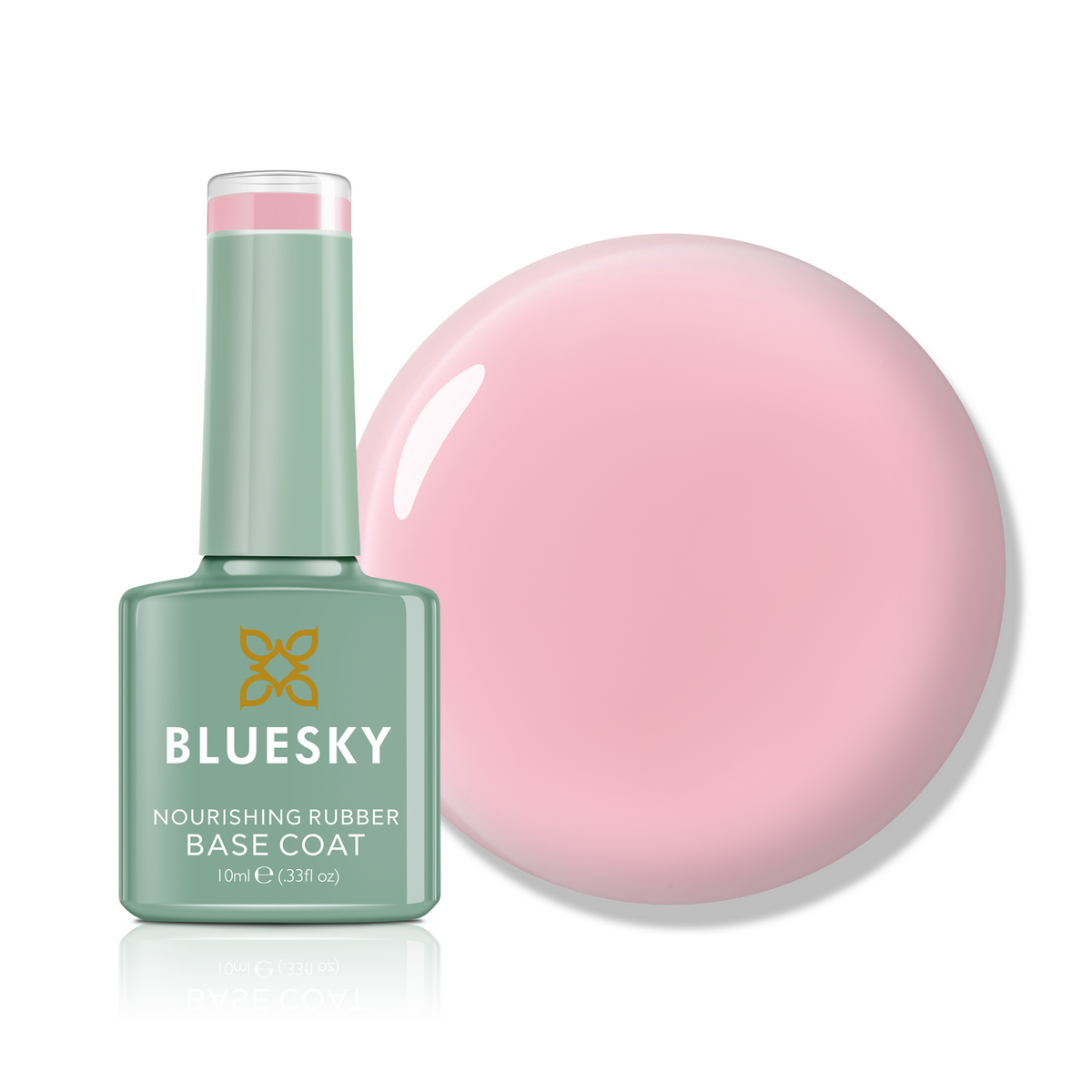 Base Coat | Nourishing Rubber Base Coat | Dawn Rose – BLUESKY