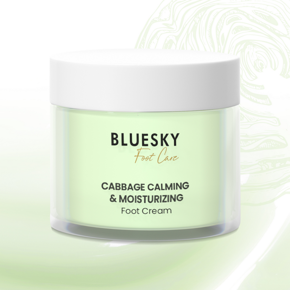 Feet Care | CABBAGE CALMING & MOISTURIZING FOOT CREAM – BLUESKY